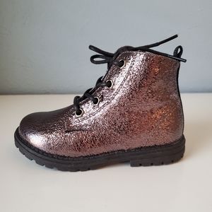 Sprox | Shoes | New Sprox Toddler Combat Boots Metallic Gun Metal ...